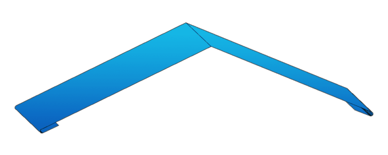 Metal Ridge Caps - 1st Coast Metal Roofing Supply