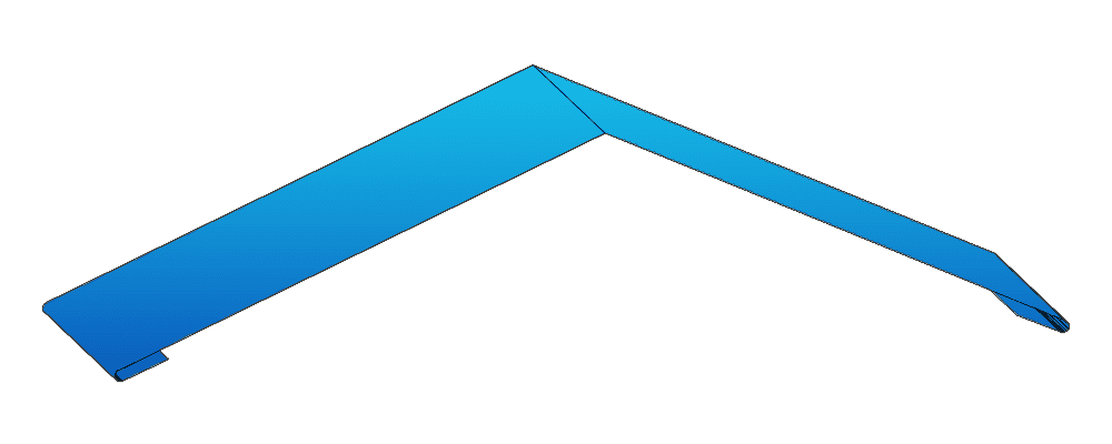 Metal Ridge Caps - 1st Coast Metal Roofing Supply