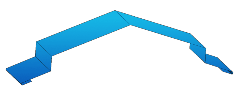 Metal Ridge Caps - 1st Coast Metal Roofing Supply