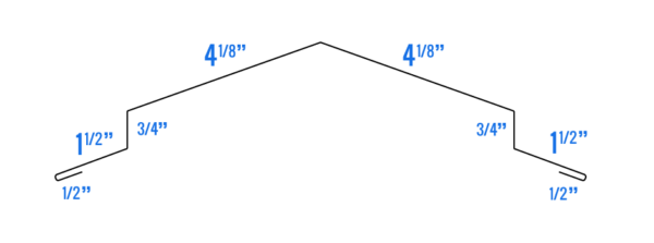 Metal Ridge Caps - 1st Coast Metal Roofing Supply