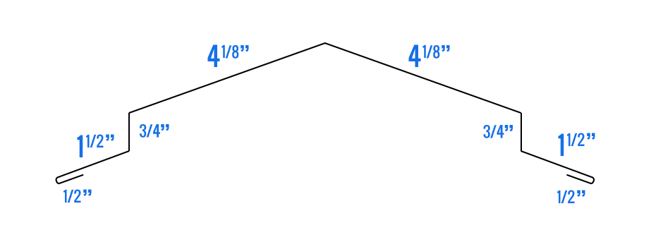 Metal Ridge Caps - 1st Coast Metal Roofing Supply